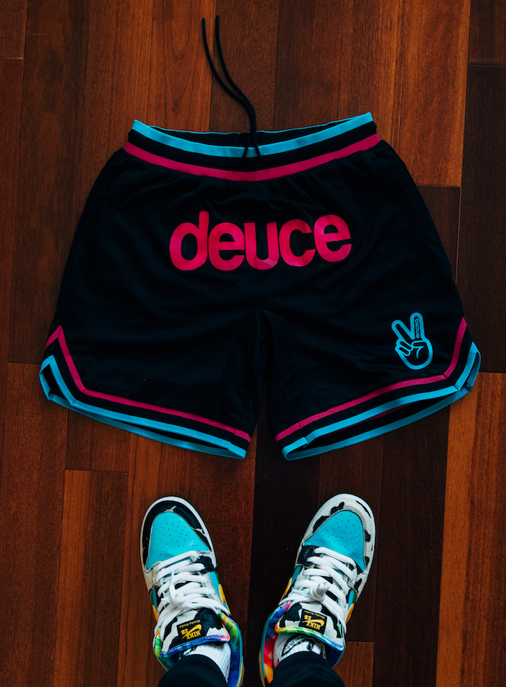 LIMITED EDITION DROP: Deuce Vibe Shorts 'Miami Vice' – Deuce Brand