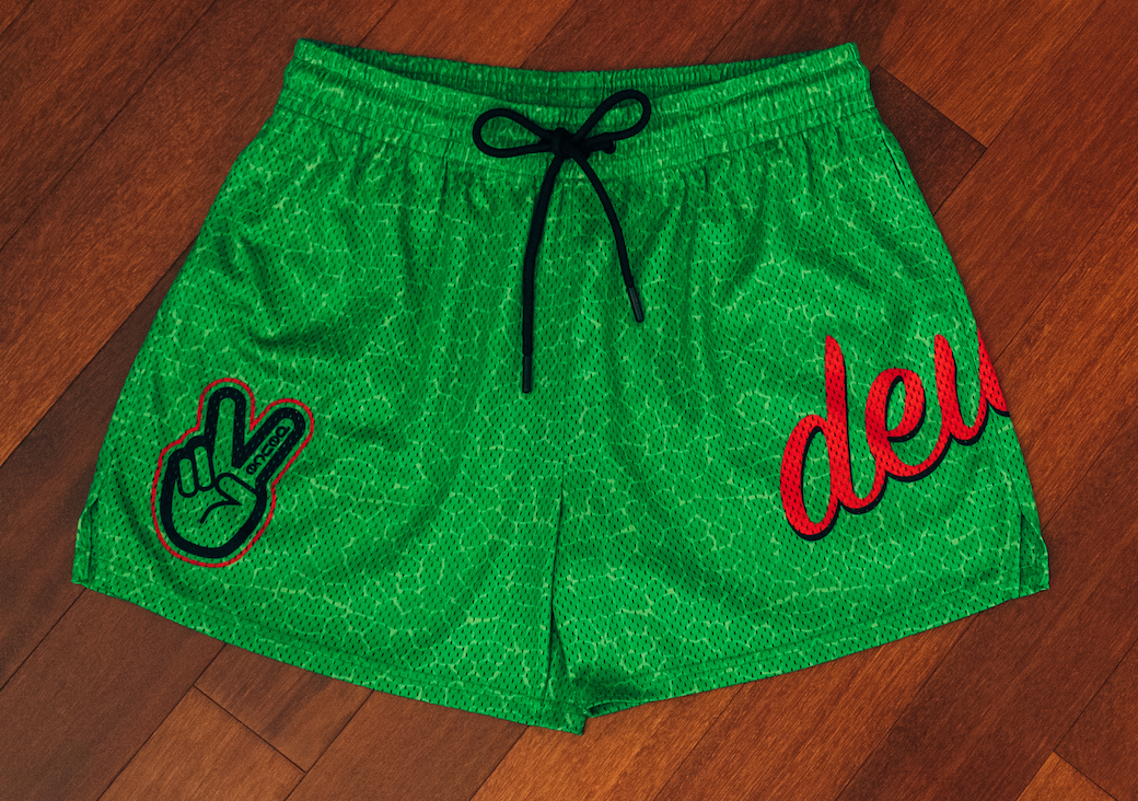 GRINCH Inspired Deuce Mesh Shorts – Deuce Brand