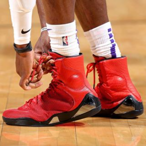 Sacramento Kings De’Aaron Fox Wearing Deuce Brand Wristband