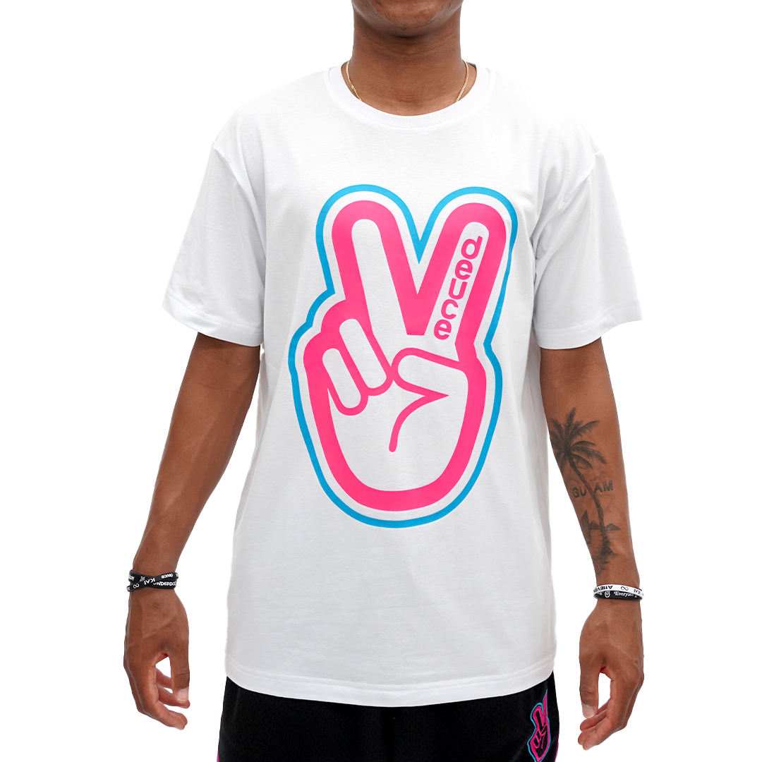 Deuce Peace Logo TShirt- Black – Deuce Brand