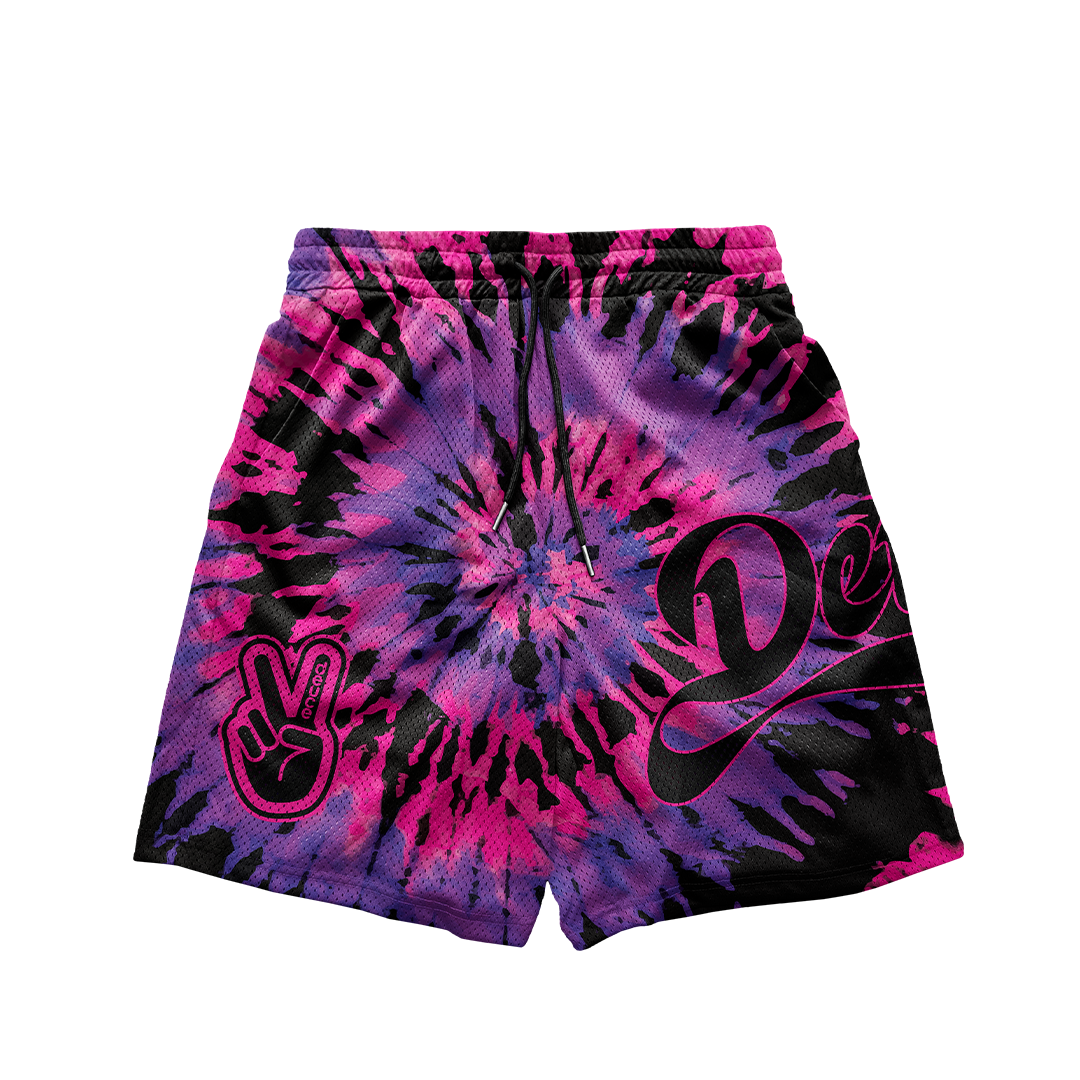 Deuce Kids Mesh Shorts | Tie Dye Miami Vice – Deuce Brand